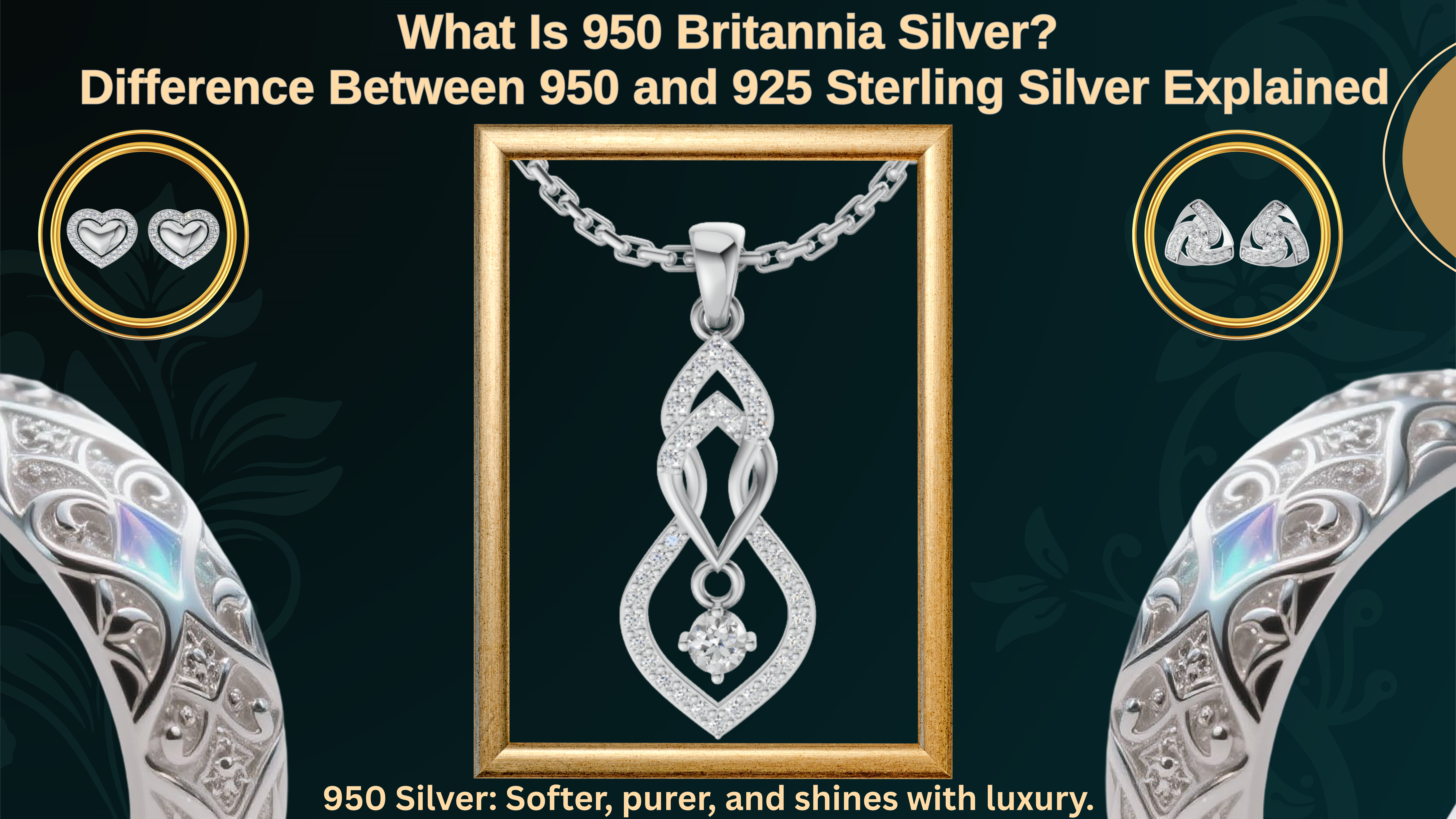 What Is 950 Sterling Silver? | 950 vs 925 Sterling Silver – NEXERA JEWELS